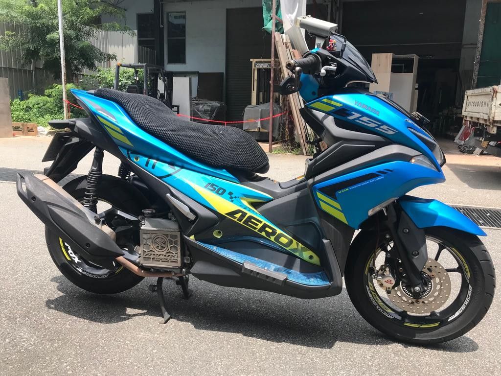 Yamaha Aerox 155 Keyless, Motorcycles, Motorcycles for Sale, Class 2B ...