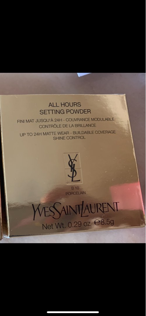 YSL All hours setting powder, 美容＆個人護理, 健康及美容 - 皮膚護理, 面部 - 面部護理 - Carousell