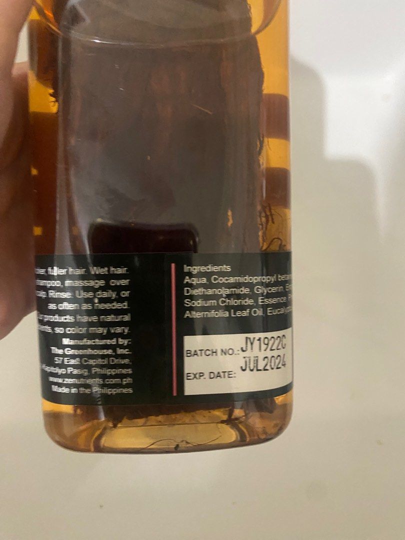 Zenutrients Gugo Strengthening Shampoo 500ml (For hair growth and Anti ...