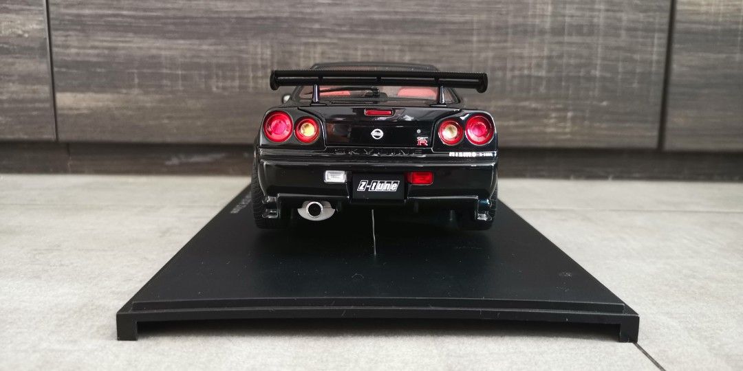 *Reserved* 1/18 Autoart Nissan Skyline GT-R R34 Nismo Z-Tune (Black ...