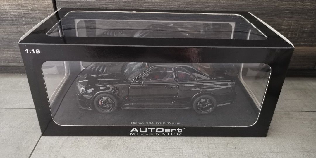 *Reserved* 1/18 Autoart Nissan Skyline GT-R R34 Nismo Z-Tune (Black ...