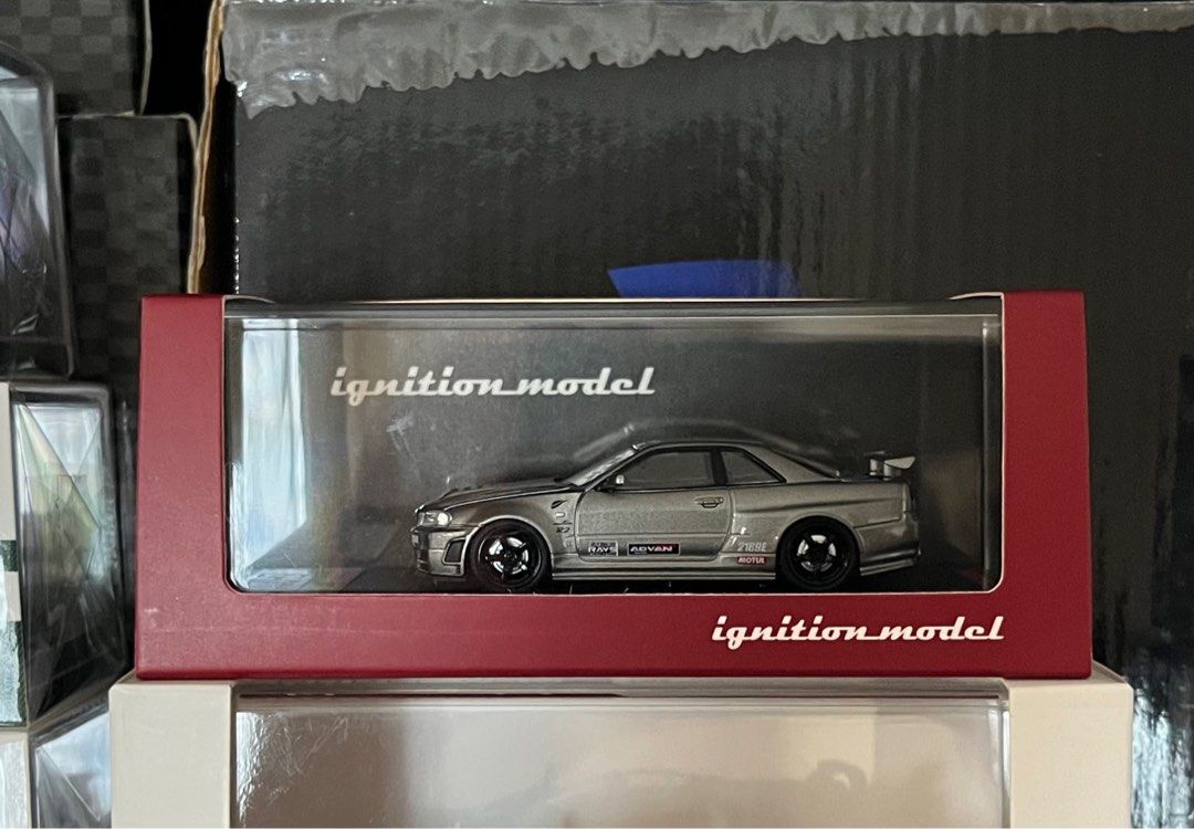 1/64 Ignition Model IG64 Nissan Skyline GTR R34 Nismo Omori CRS ...