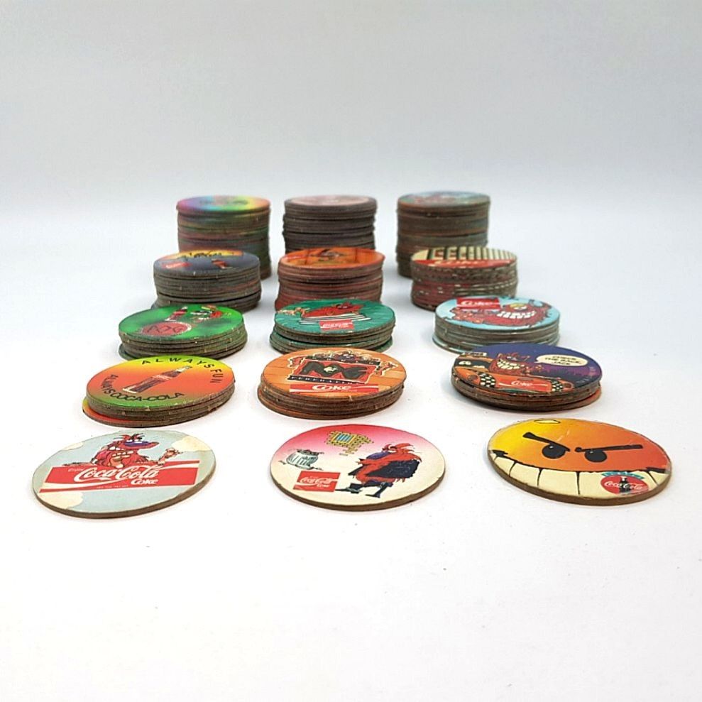 1990s Coke Pog Coca Cola advertisement on Carousell