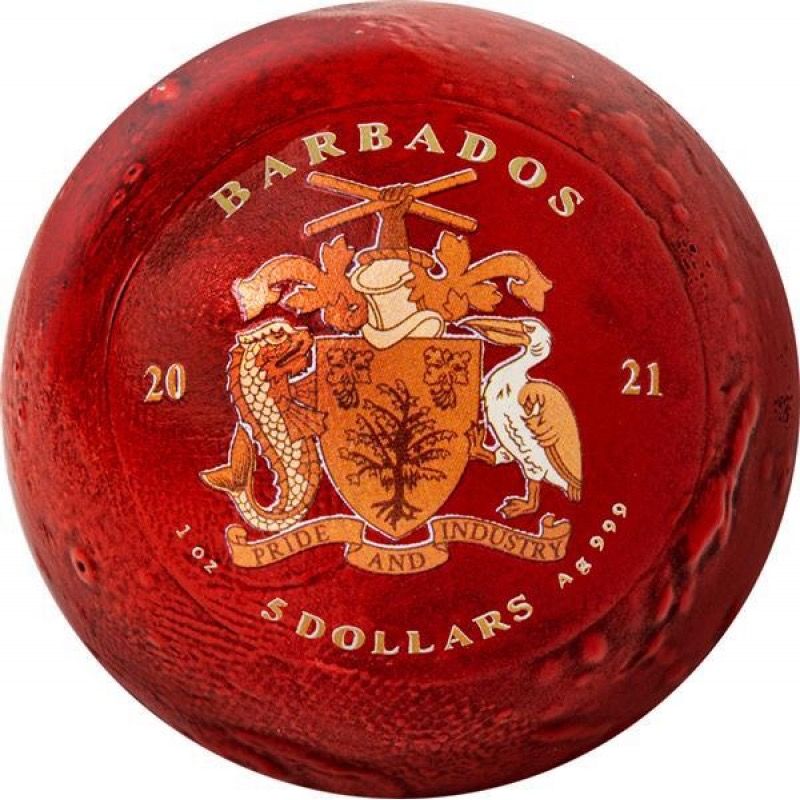 2021 RED - MARS The Red Planet - 3-Dimensional Spherical Coin 1 oz ...