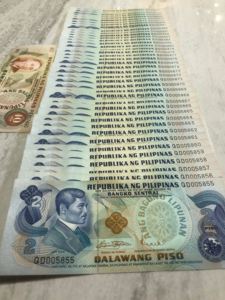 2 peso bill 1949 on Carousell