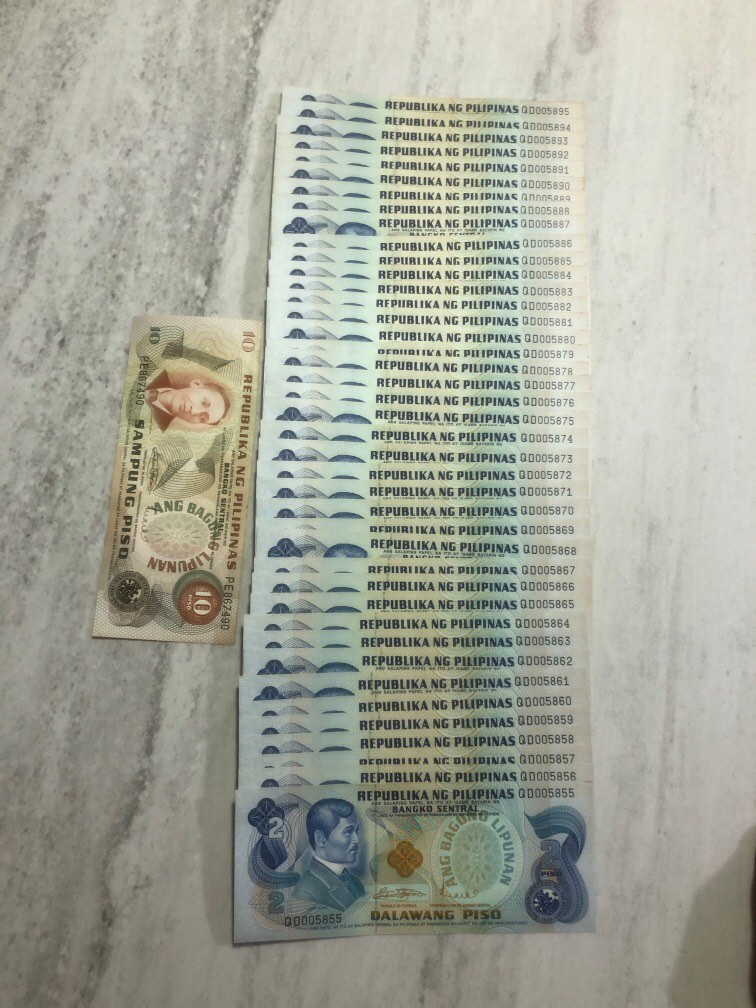2 peso bill 1949 on Carousell