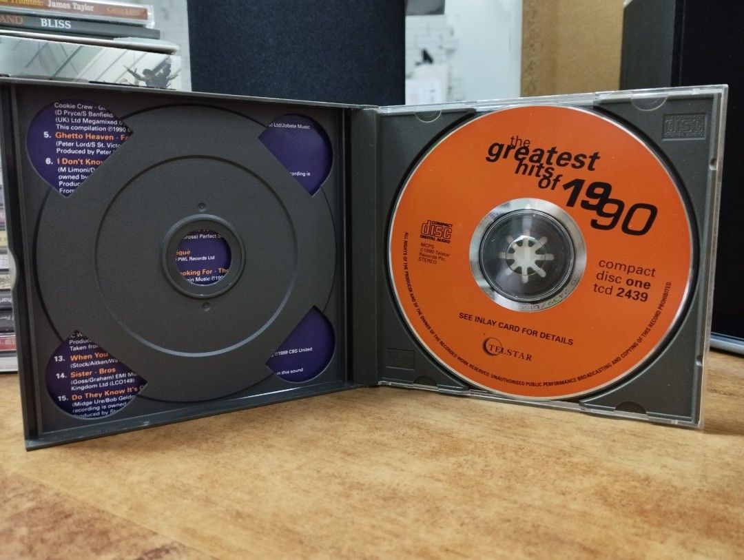 (2CD) The Greatest Hits Of 1990, Hobbies & Toys, Music & Media, CDs ...