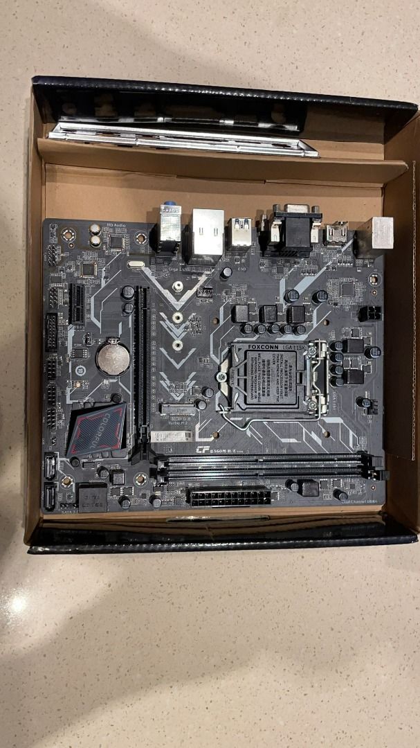 3411) COLORFUL BATTLE AXE C.B360M-HD PRO V20 MOTHERBOARD MAINBOARD ...