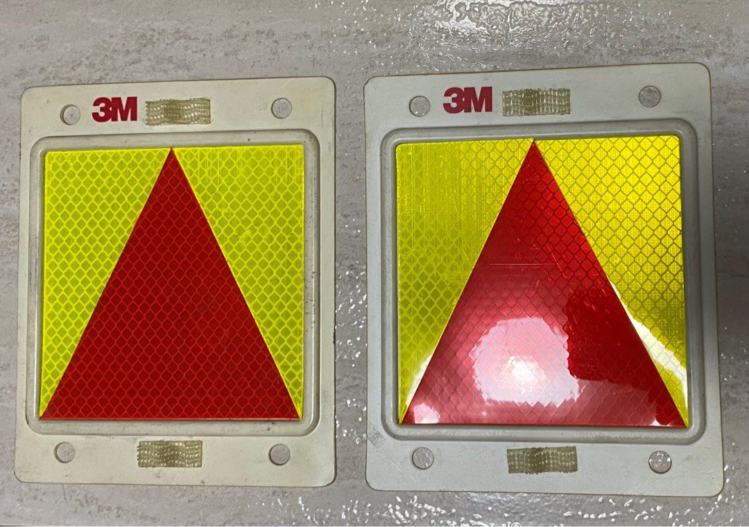 3M Probation Car Plate Sign P-Plate, Car Accessories, Accessories on ...