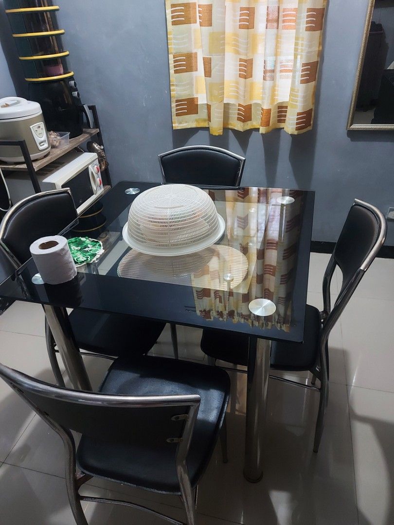 4 seater dining table, Furniture & Home Living, Furniture, Tables ...