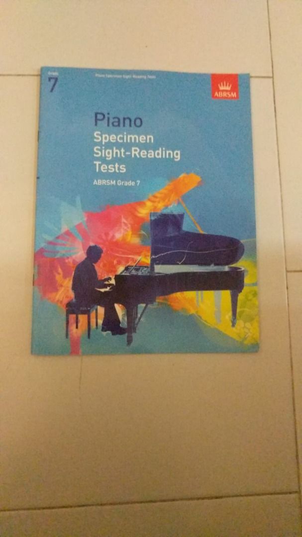 ABRSM Grade 7 and Grade 8 Sight Reading book, Hobbies & Toys, Music ...
