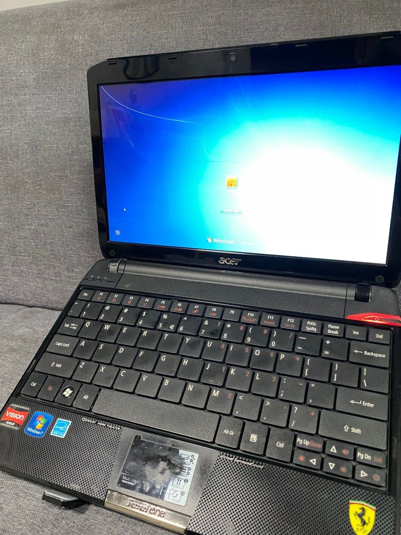 Acer Ferrari One Laptop, Computers & Tech, Laptops & Notebooks on Carousell