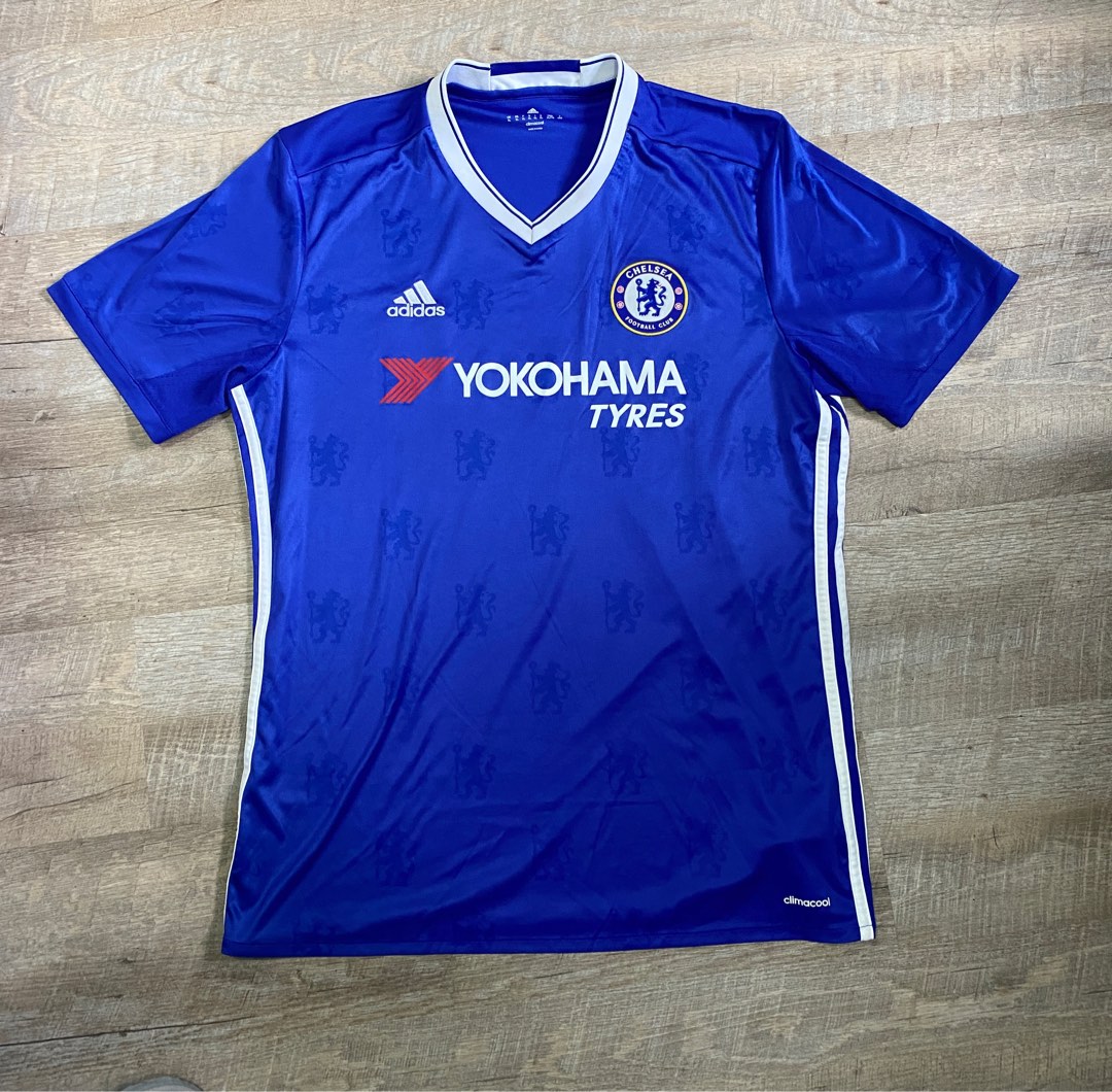 Adidas 2016-2017 Chelsea Home Kit, Men's Fashion, Activewear on Carousell