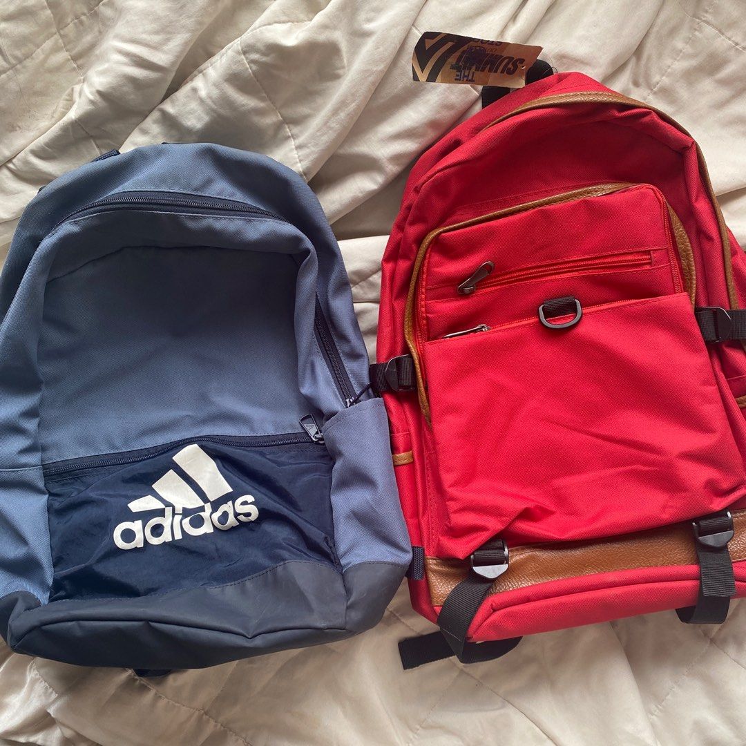 Adidas and Summit backpack set blue red, Men's Fashion, Bags, Backpacks ...