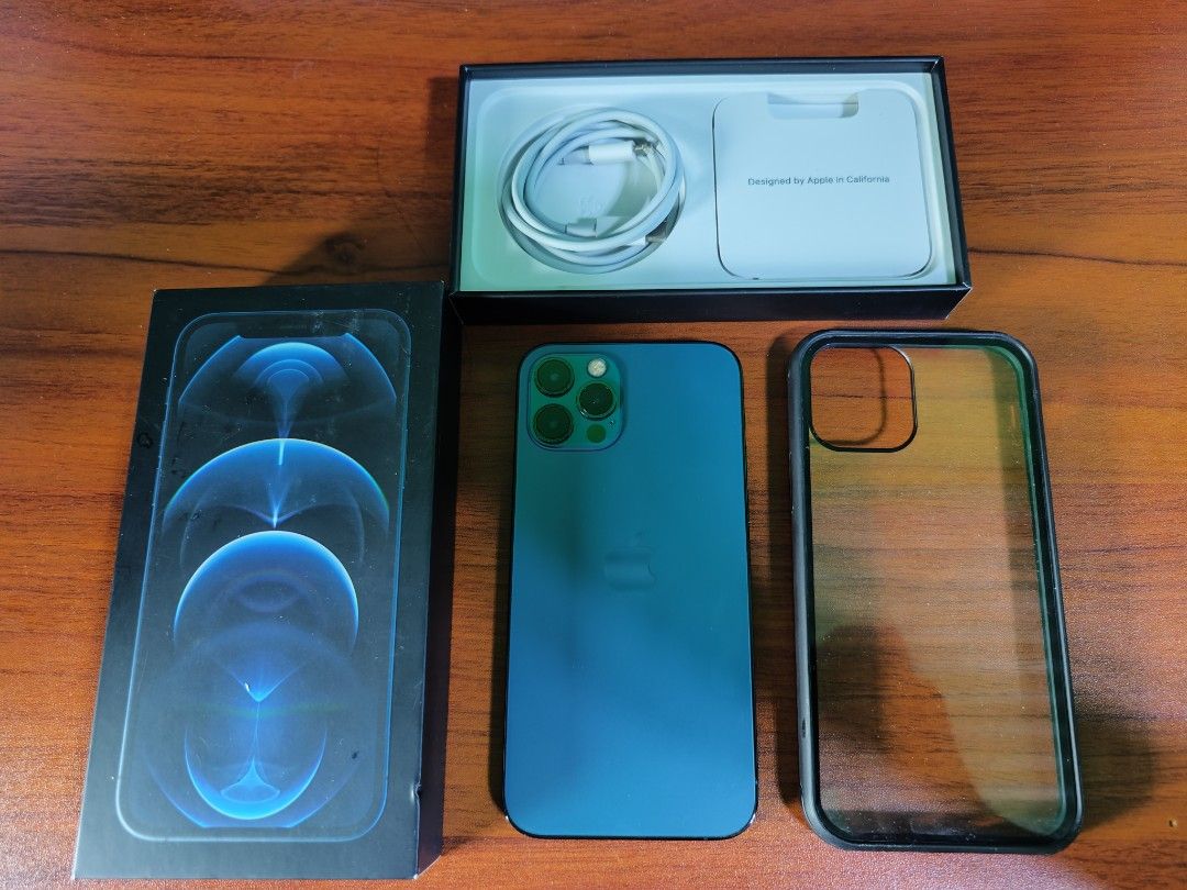 Apple Iphone 12 Pro 128GB Pacific Blue Complete, Mobile Phones ...