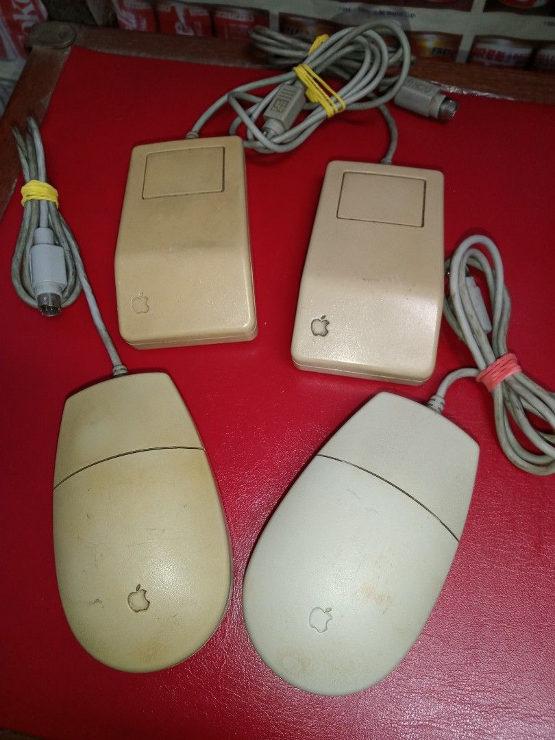 Apple mouse vintage tahun 80an Original, Computers & Tech, Parts ...