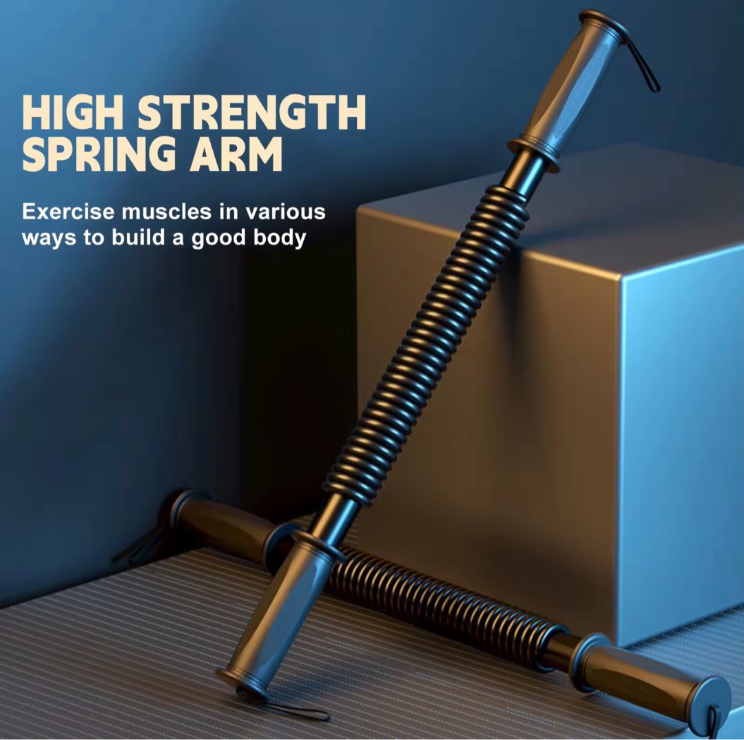 Arm spring Exercise Twister Bar 40KG, Sports Equipment, Exercise ...