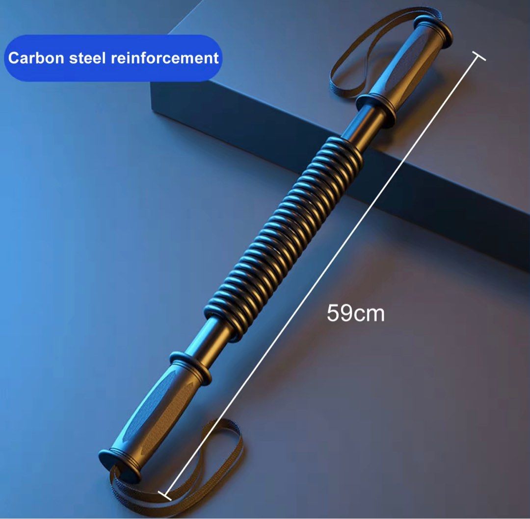 Arm spring Exercise Twister Bar 40KG, Sports Equipment, Exercise ...