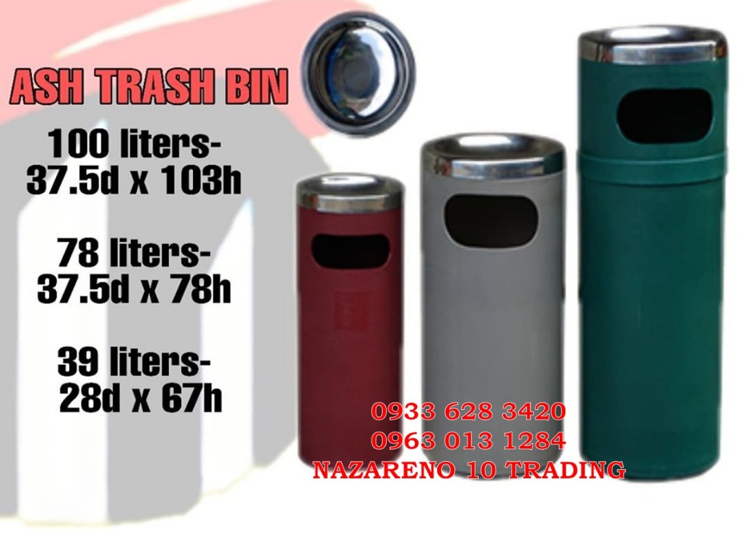 Ash Trash bin Waste Bin, Furniture & Home Living, Cleaning & Homecare ...