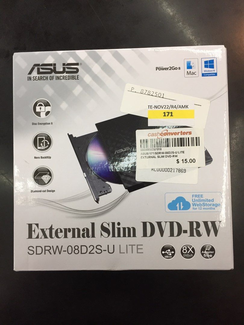 ASUS External Drive, Computers & Tech, Parts & Accessories, Other ...