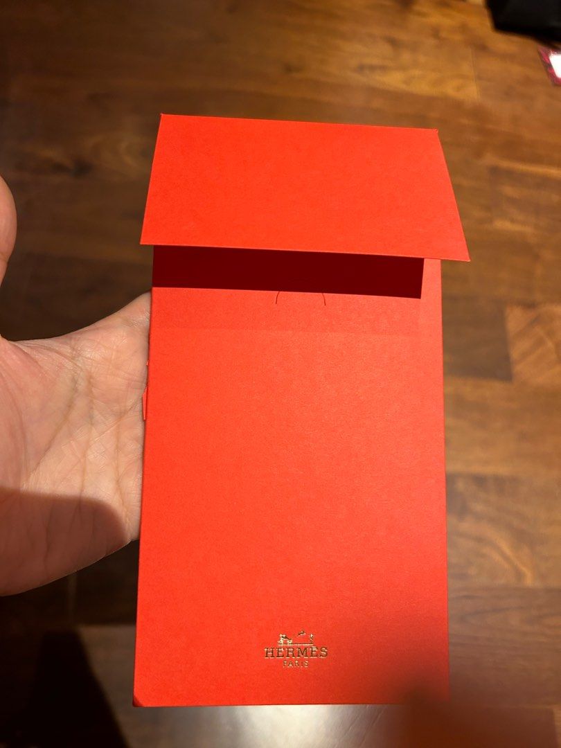Authentic brand new Hermes Red Packets / Angpau 2023, Luxury ...