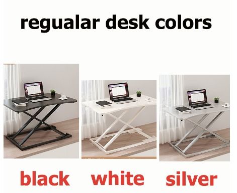 Ergonomic Standing Desk Lifting Adjustable Height Laptop Stand For Dual ...