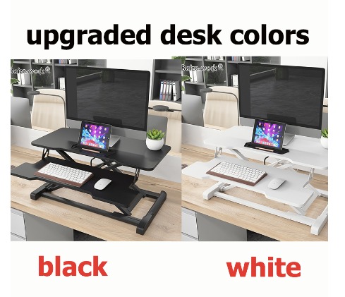 Ergonomic Standing Desk Lifting Adjustable Height Laptop Stand For Dual ...
