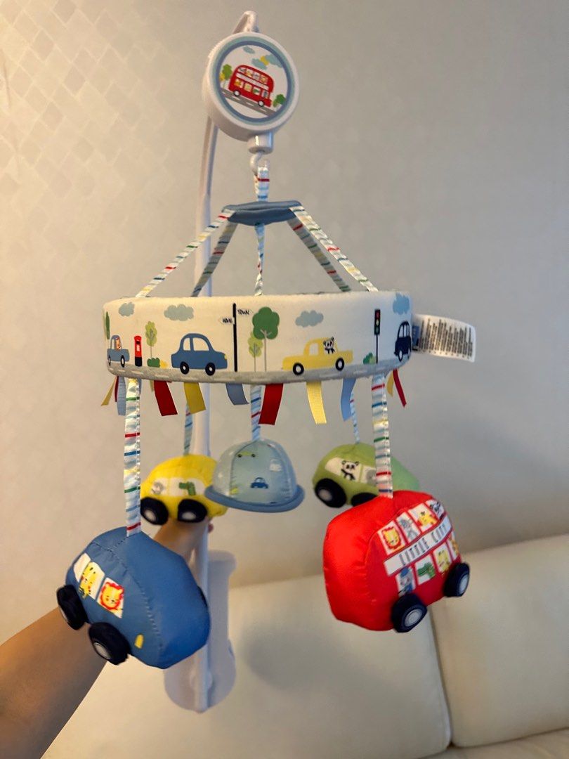 Baby Cot Mobile Music (Cars) from Mothercare, Babies & Kids, Baby ...