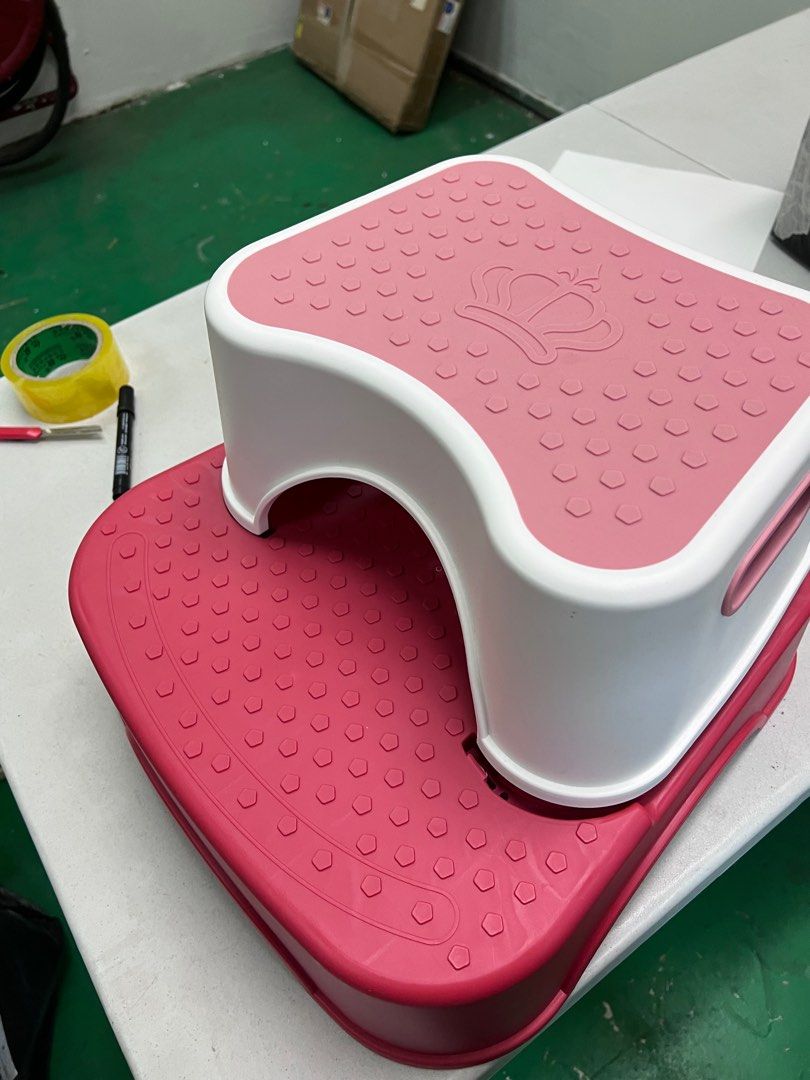 baby kids step stepper stool, Babies & Kids, Bathing & Changing ...