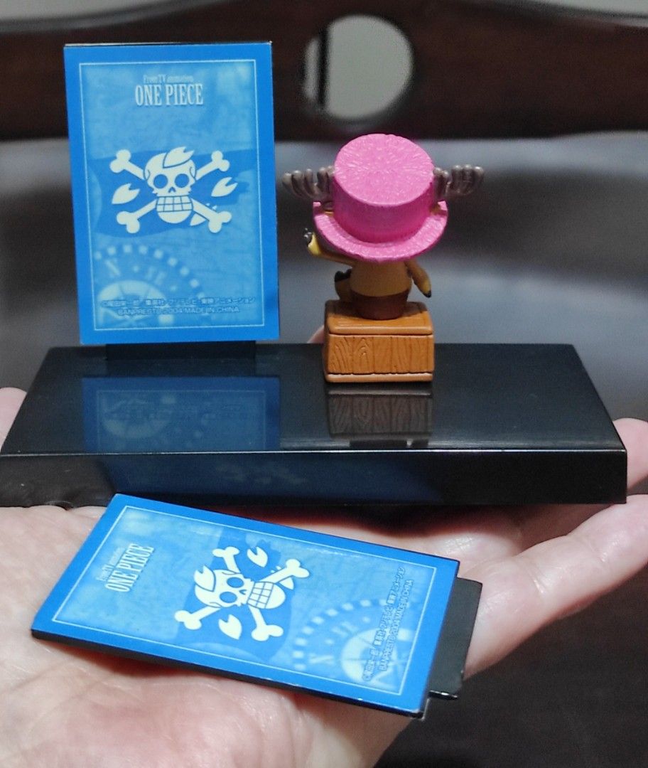 Banpresto One Piece Chopper Mini Figure With Profile Cards on Carousell