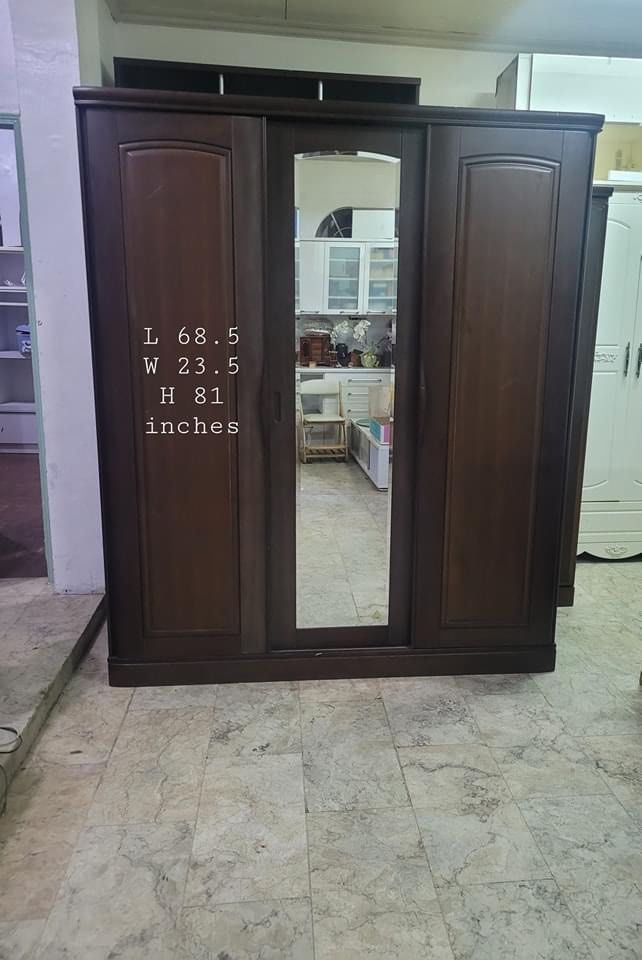 Big wardrobe Japan surplus solidwood, Furniture & Home Living ...