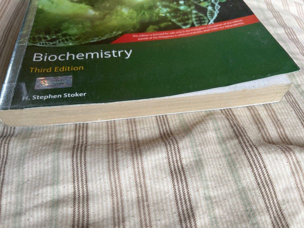 Biochemistry 3rd Edition (H. Stephen Stoker), Hobbies & Toys, Books ...