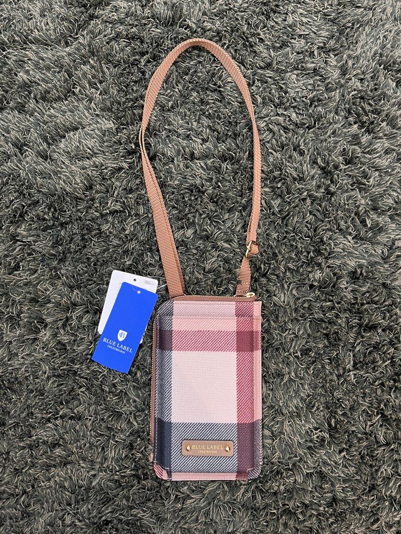 Blue Label Crestbridge handphone sling pouch, Women's Fashion, Bags ...