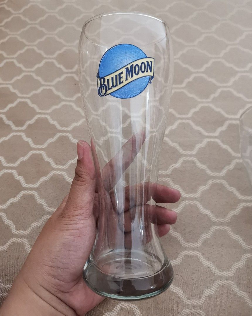 Blue Moon Tall Glass on Carousell