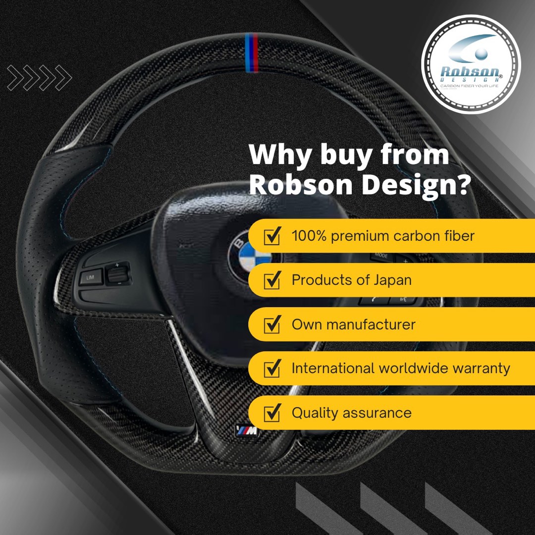 Bmw X2 Customized Carbon Fiber Steering Wheel Robson Design, Car ...