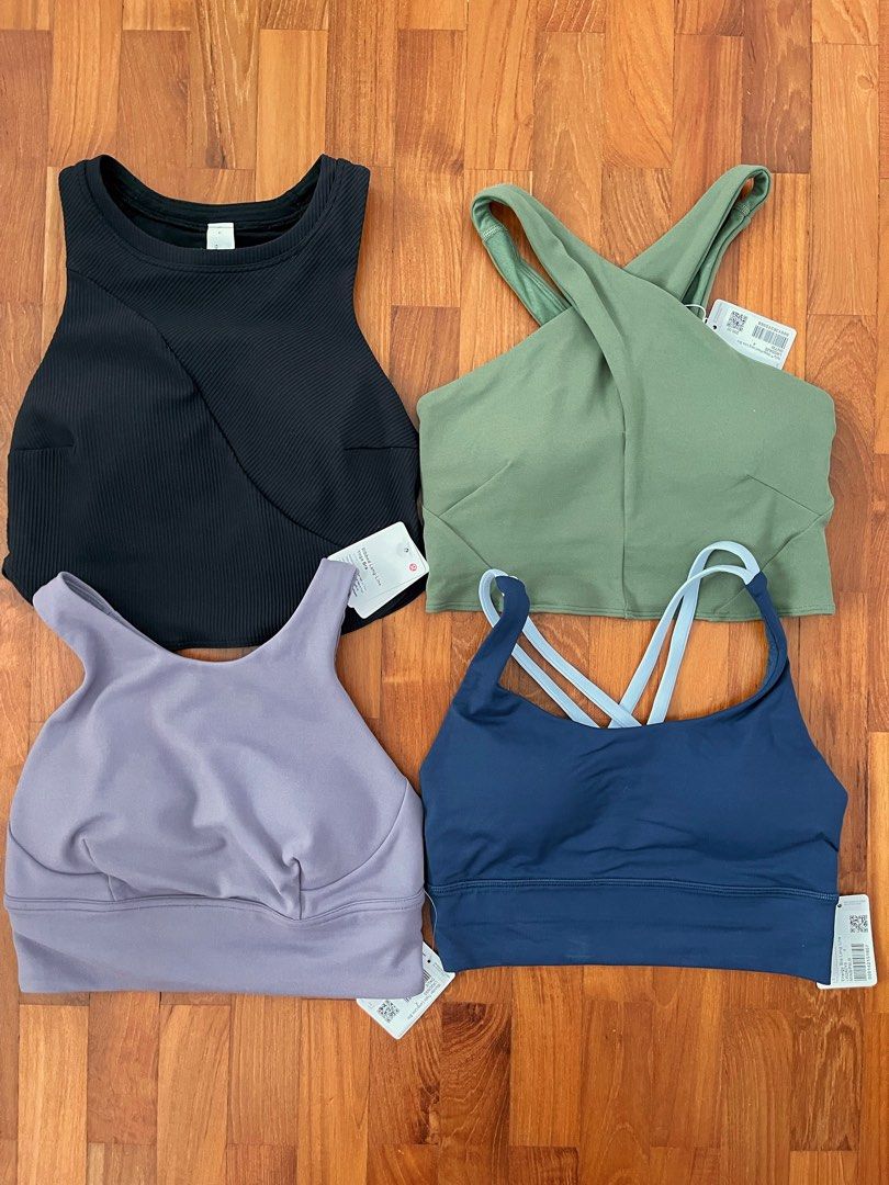 BNWT Lululemon bras, size 4, Women's Fashion, Activewear on Carousell