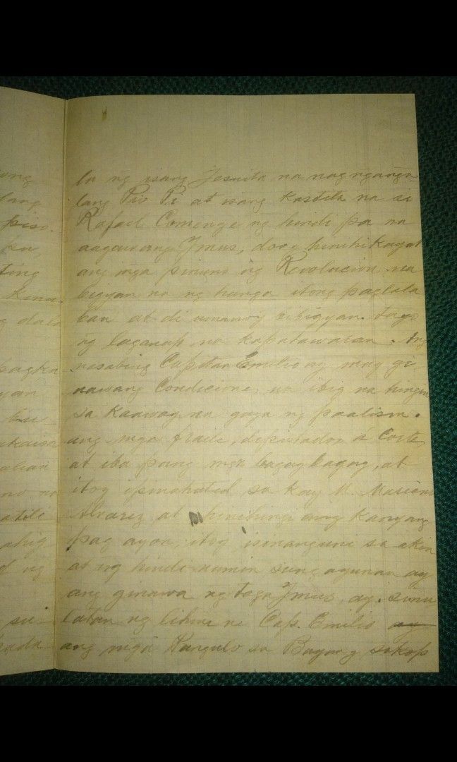 Bonifacio Letter 1897 on Carousell