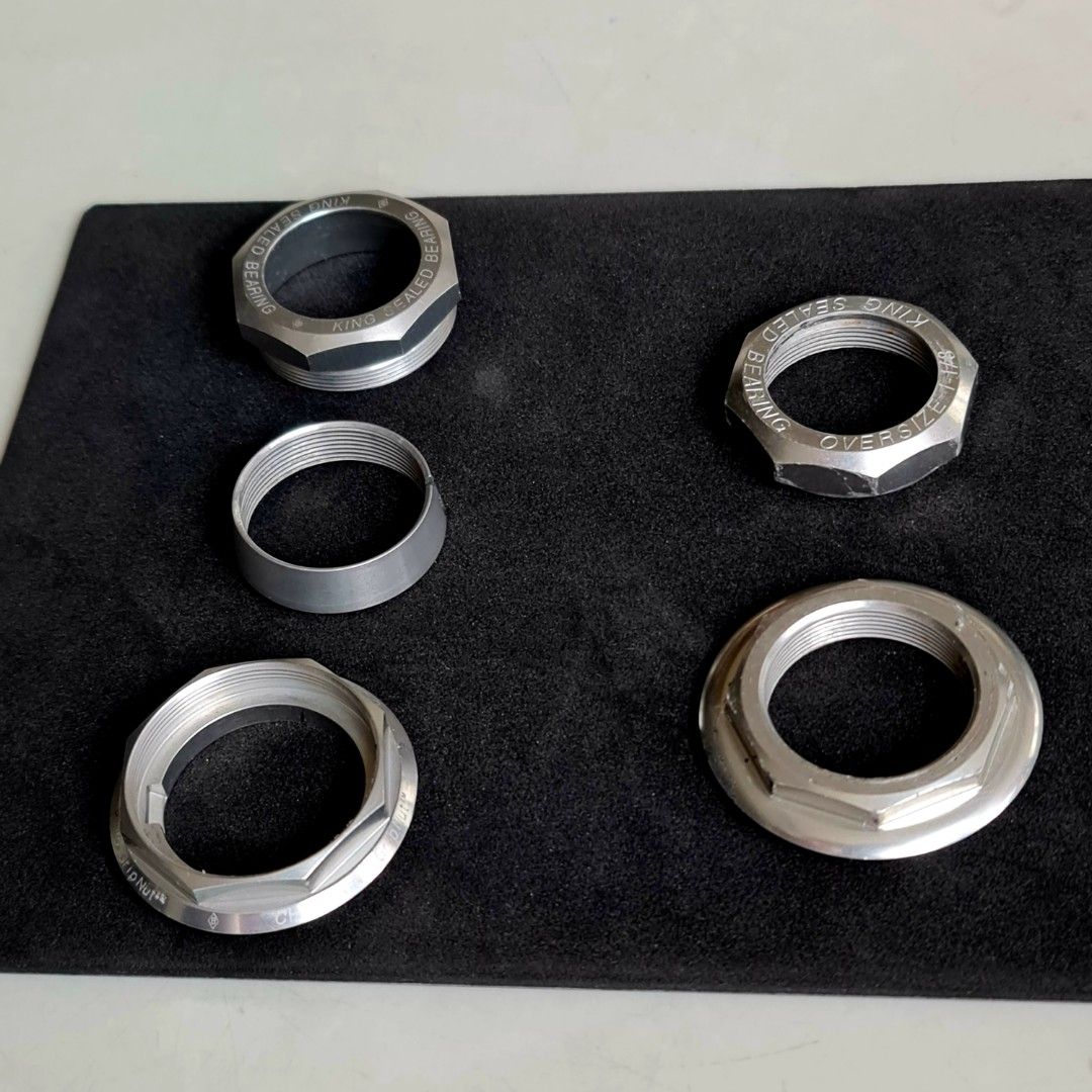 Brompton Chris King headset parts, both gripnut & 2nut models available ...