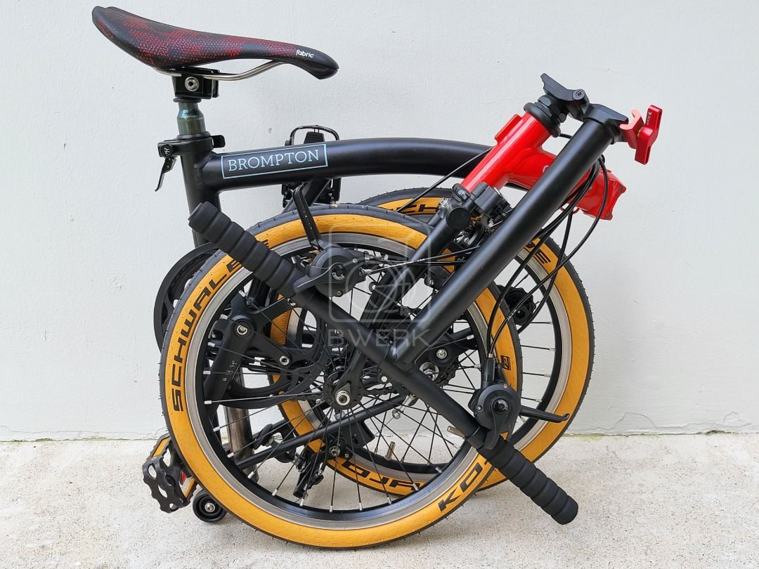 Brompton S6E Chpt3 V2 2019 Edition Version 2 (upgraded to 9 speed speed), Pre-owned good ...