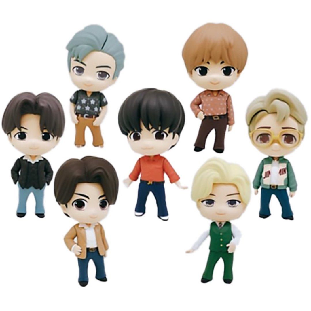 BTS Tiny Tan Chibi Masters Figurine Toy J-Hope Suga, Hobbies & Toys ...
