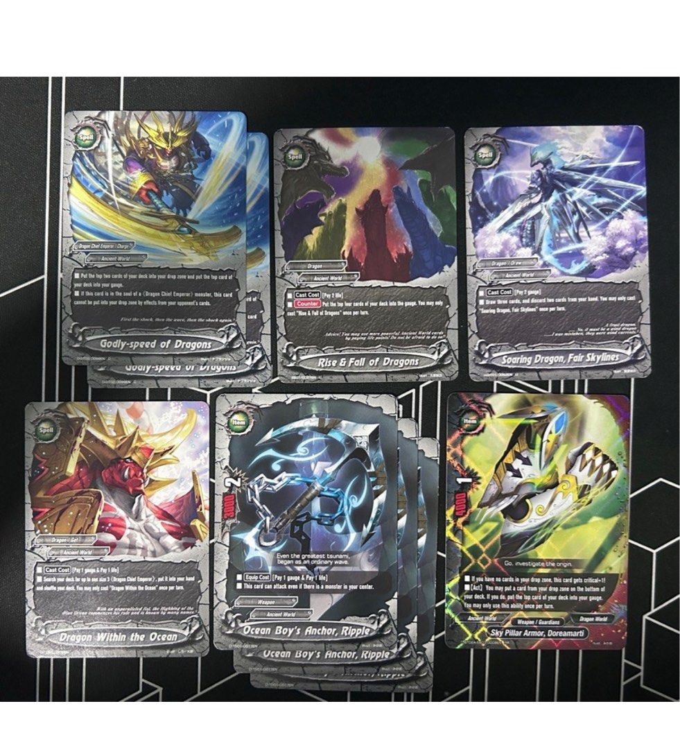 Buddyfight duel jaeger deck, Hobbies & Toys, Toys & Games on Carousell