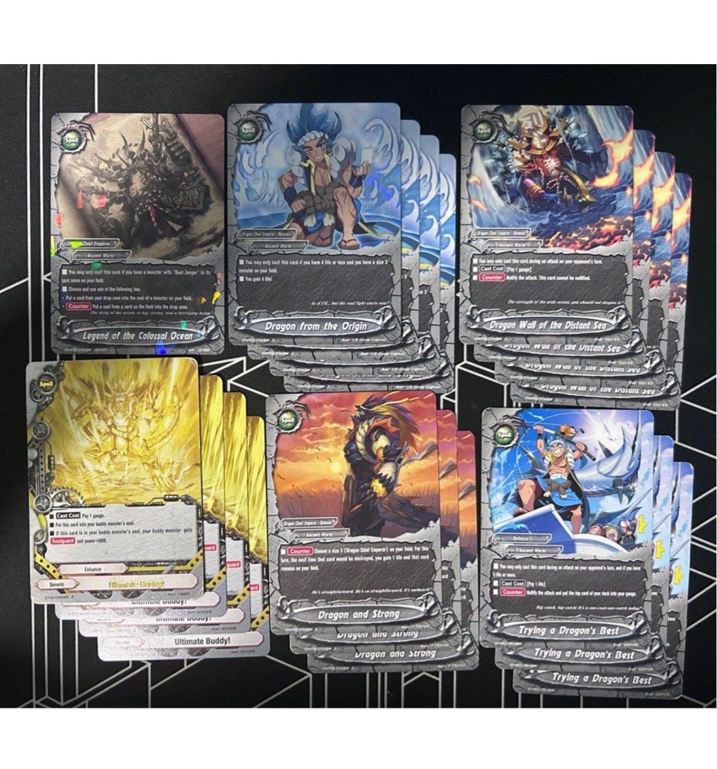 Buddyfight duel jaeger deck, Hobbies & Toys, Toys & Games on Carousell