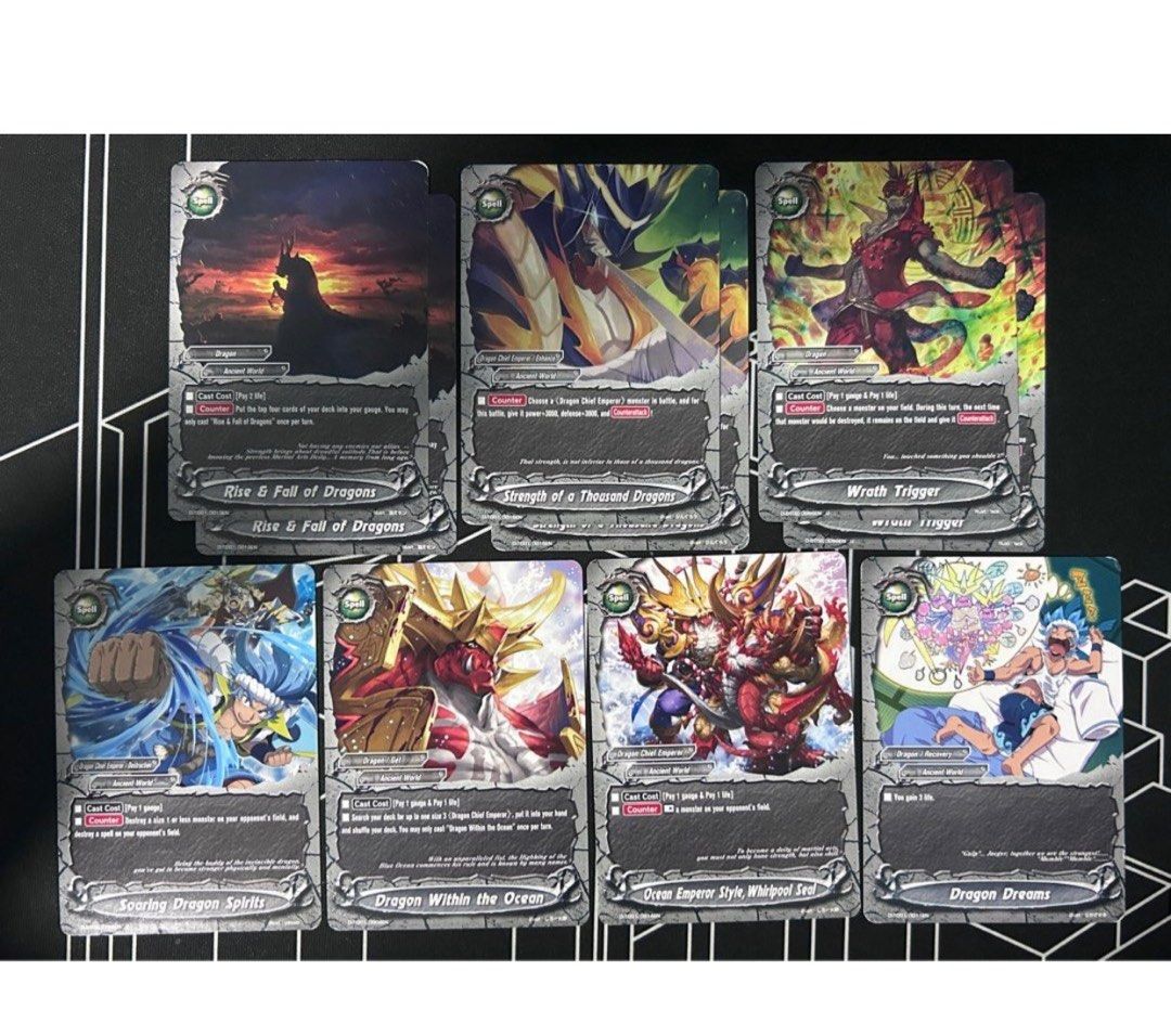 Buddyfight duel jaeger deck, Hobbies & Toys, Toys & Games on Carousell