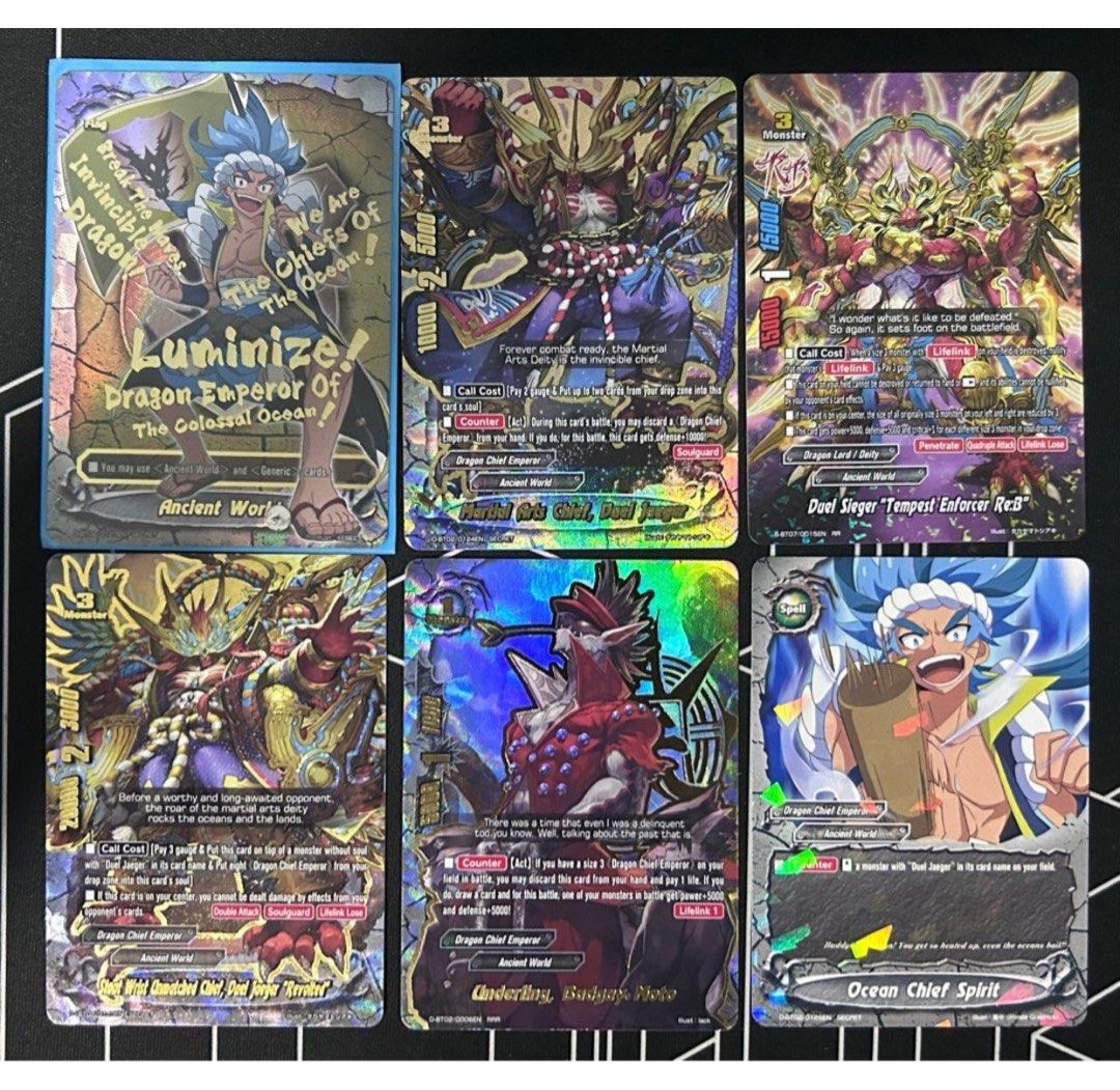 Buddyfight duel jaeger deck, Hobbies & Toys, Toys & Games on Carousell