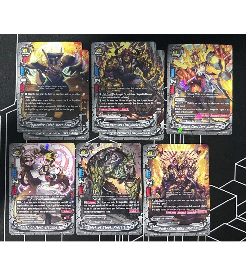 Buddyfight duel jaeger deck, Hobbies & Toys, Toys & Games on Carousell