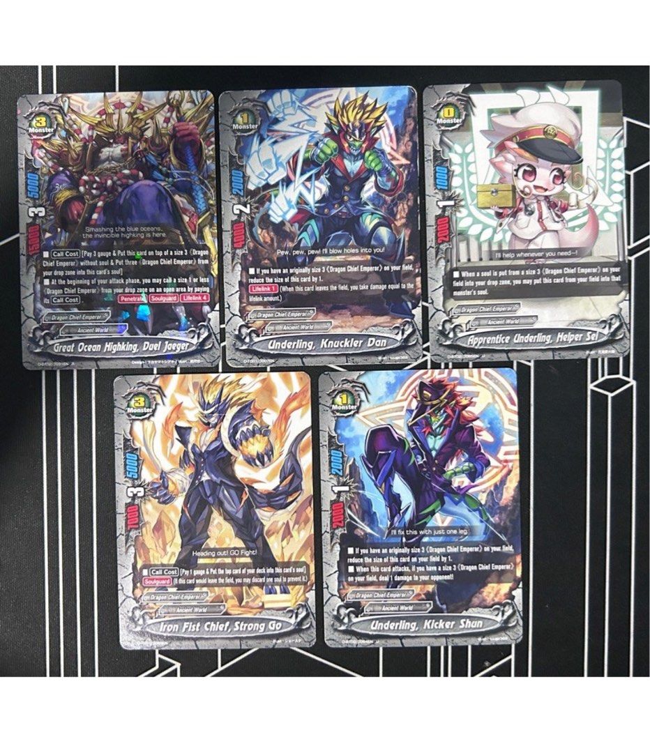 Buddyfight duel jaeger deck, Hobbies & Toys, Toys & Games on Carousell