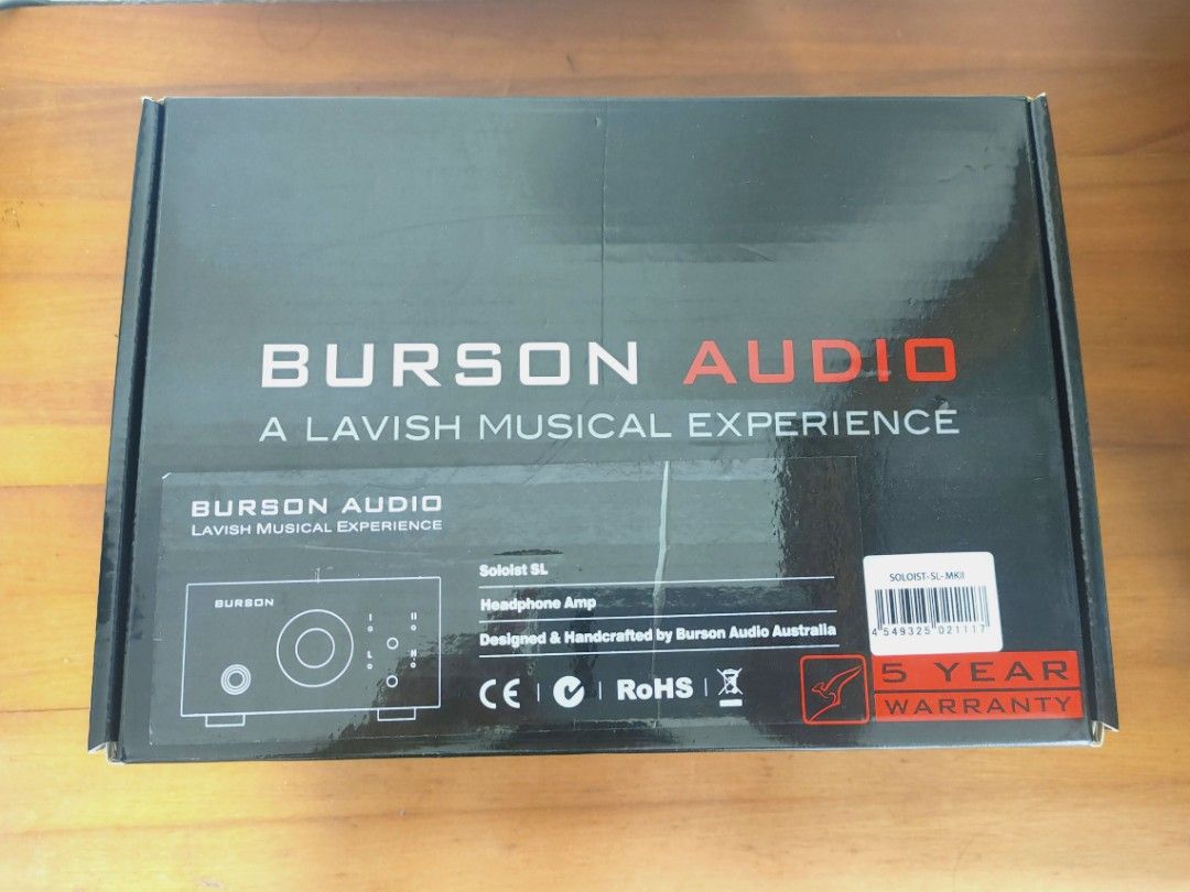 Burson Audio Soloist SL MKii Amplifier, Audio, Other Audio Equipment on Carousell