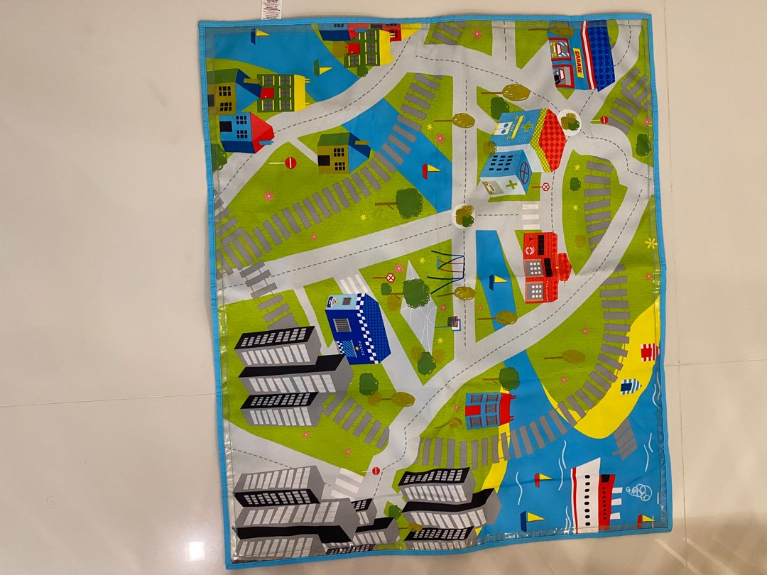 Car Town Farm map playmat, Hobbies & Toys, Toys & Games on Carousell