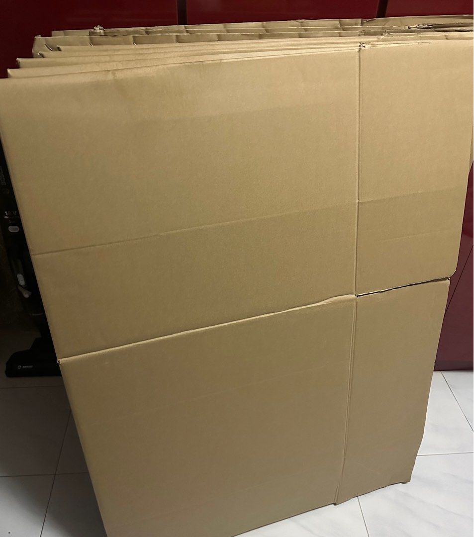 Carton Box , Furniture & Home Living, Cleaning & Homecare Supplies ...