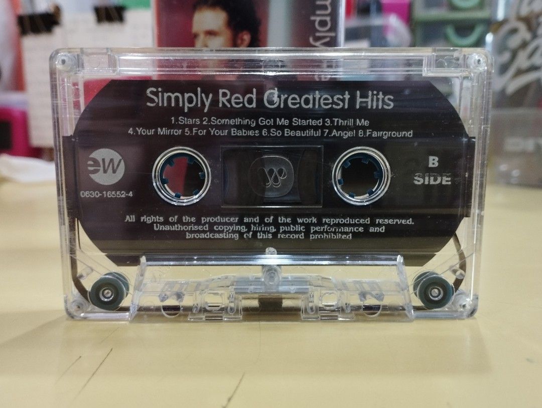(Cassette) Simply Red Greatest Hits, Hobbies & Toys, Music & Media, CDs ...